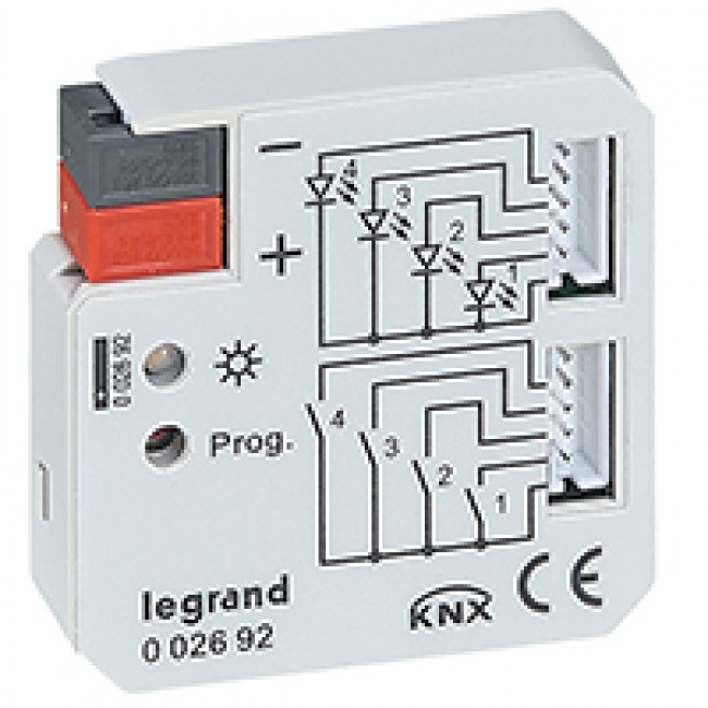 KNX interface 4 x entrée | Legrand Group E-Cataleg